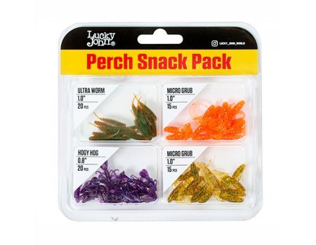 Твистеры и слаги Lucky John Pro Series Perch Snack Pack 02 SET (70шт) купить в Минске, цены ...