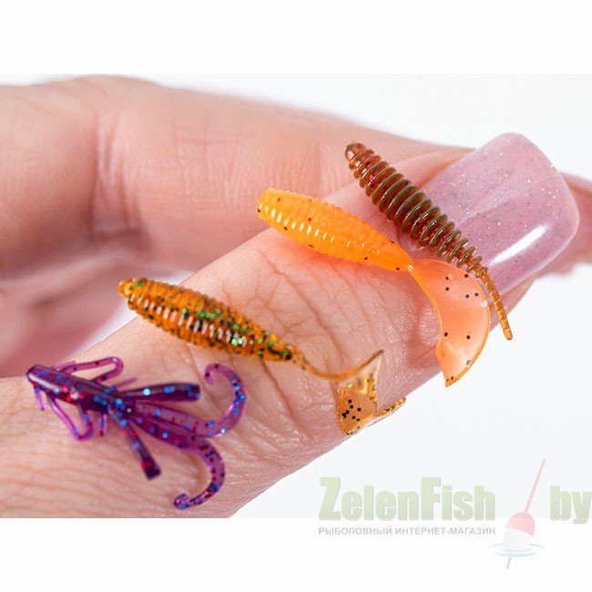 Твистеры и слаги Lucky John Pro Series Perch Snack Pack 02 SET (70шт) купить в Минске, цены ...