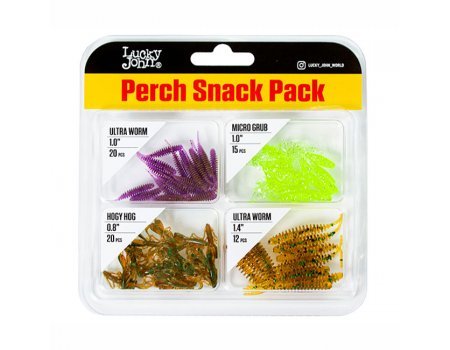 Твистеры и слаги Lucky John Pro Series Perch Snack Pack 04 SET (67шт) купить в Минске, цены ...
